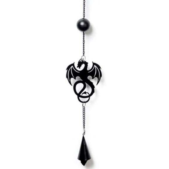 Alchemy Gothic | Accents | Alchemy Gothic Dragon Hanging Decor Wind ...